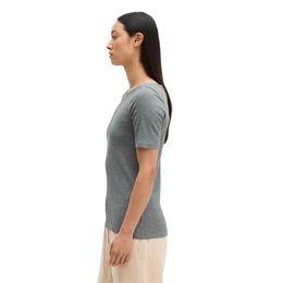 Marc O'Polo MARC O'POLO Damen T-Shirt "mit U-Boot-Ausschnitt"quiet sea, Basic, Gr. XXL, unifarben, Obermaterial: 100% Baumwolle, Shirts