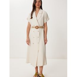 Happiness İstanbul Kleid Damen Gr&ouml;&szlig;e 36 wei&szlig; Sommerkleid