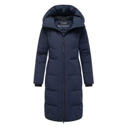 Navahoo Damen Winter Steppmantel SCHOKOKUSS &ndash; elegant, warm & funktional