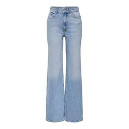 Only Jeans mit weitem Bein in Medium Blue Denim | Gr.: W29/L32