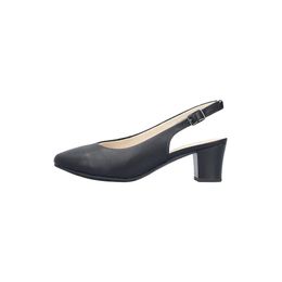 Rieker Lederpumps mit &bdquo;Calf&ldquo;-Absatz Schwarz | Gr.: 39