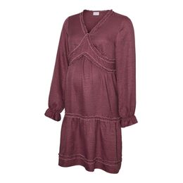 MAMALICIOUS mama licious Kleid in Bordeaux | Gr.: L