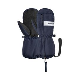 Reusch Kinder F&auml;ustlinge "Moritz Mitten", blau, Gr. 1, mehrfarbig, 50% Polyester, 30% Polyamid, 20% Polyurethan, Handschuhe, mit w&auml;rmender und