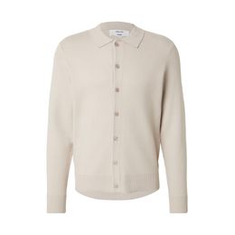 DAN FOX APPAREL Strickjacke 'Berat' Herren Gr&ouml;&szlig;e XXL hellgrau