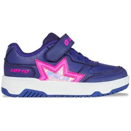 Lotto M&auml;dchen Sneaker, Gr. 26lila, fr.pink, Synthetik, mehrfarbig, Schuhe, - f&uuml;r einfaches An- & Ausziehen