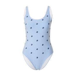 Tommy Hilfiger Badeanzug Damen Gr&ouml;&szlig;e S/M navy / azur / wei&szlig;
