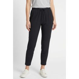 KjBRAND Damen 7/8-Hose "Susie XS", schwarz, Gr. 42K, unifarben, Web, Obermaterial: 72% Polyamid, 28% Elasthan, Hosen, in gro&szlig;en Gr&ouml;&szlig;en, mit Bindeband