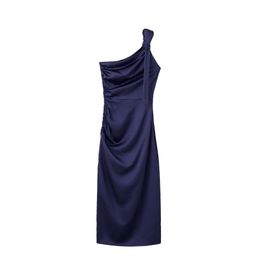 Mango Kleid 'Safira' Damen Gr&ouml;&szlig;e 36 nachtblau