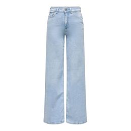 Jacqueline de Yong JDY Jeans mit weitem Bein in Light Blue Denim | Gr.: M/L30