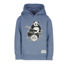 Band of Rascals Kapuzenpullover " Panda " in dove-blue | Gr.: 122/128