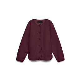V&eacute;ro Moda Vero Moda Teddyfell Jacke in Winetasting | Gr.: S