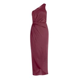 Vera Mont Damen Abendkleid "Damen mit Raffung", rot, Gr. 34, Satin, Obermaterial: 100% Polyester. Futter: 95% Polyester, 5% Elasthan, Kleider,