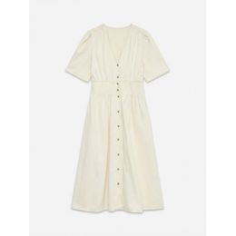 V&eacute;ro Moda Vero Moda Jeanskleid in Ecru | Gr.: S