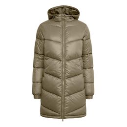 oxmo Damen Schneejacke "Steppmantel OXTabata", gr&uuml;n, Gr. M, Obermaterial: 100% Nylon NY., M&auml;ntel