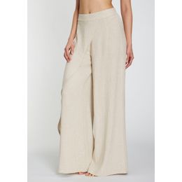 Damen Loungehose, Natur, Gr. 44/46, French Connection, Jogginghosen, Material: Viskose
