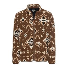 Camel Active Fleece Jacket male size XXL Beige / Brown / Light brown