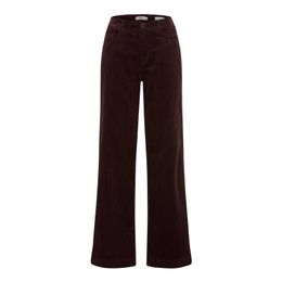 Brax Damen 5-Pocket-Hose "Style MAINE", braun, Gr. 46, Web, 100% Baumwolle, Hosen