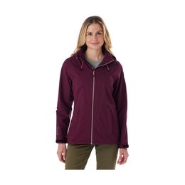 Killtec Damen Outdoorjacke "Damen Regenjacke OOKS 1", lila, Gr. 36, Obermaterial: 100% Polyester.Futter: 100% Polyester, Jacken, Leichte, wasser- und