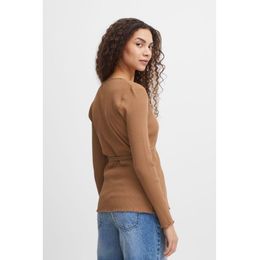 b. young BYRAMSEY WRAP TSHIRT - JERSEY Slim fit in Toasted Coconut | Gr.: L