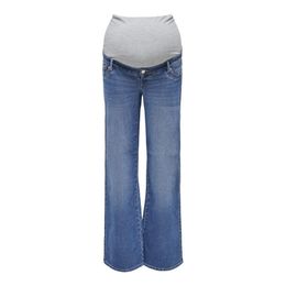Only Jeans mit weitem Bein in Medium Blue Denim | Gr.: XL/L32