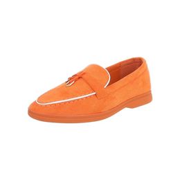 Ital-Design Halbschuh in Orange | Gr.: 36