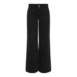 Pieces Wide Fit Jeans in Black Denim | Gr.: W28/L32