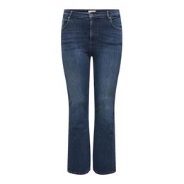 Only Carmakoma Flared fit jeans in Dark Blue Denim | Gr.: W50/L34