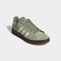 Herren Sneaker "GRAND COURT BASE 00S", adidas Sportswear, Gr. 42, gr&uuml;n, Leder, Synthetik, Schuhe, Design auf den Spuren des adidas Campus 00