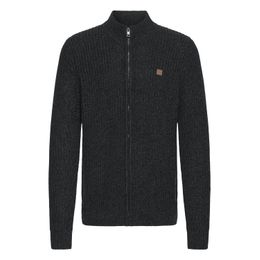 !Solid SOLID Herren Strickjacke "Strickjacke SDRicard", grau, Gr. XXXL, Obermaterial: 70% Baumwolle CO recyc.. 30% Polyester Pol. recyc.., Strickjacken