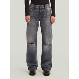 G-Star Raw G-STAR Damen 5-Pocket-Jeans "Judee Low Waist Loose Jeans", grau, Gr. 32, Obermaterial: 100% Baumwolle, Jeans
