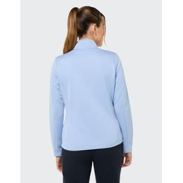 Joy Sportswear Damen Trainingsjacke "D SWEATJACKE PEGGY"soft blau meliert, Gr. 38, Obermaterial: 100% Polyester, Jacken, sportlicher Stil, mit
