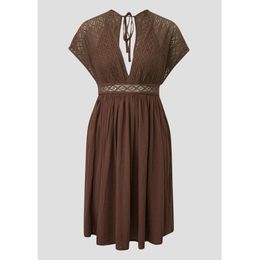 QS Kleid in 8922_dunkelbraun | Gr.: 38