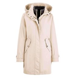 GOLDNER Damen Funktionsjacke "Kurzgr&ouml;&szlig;e Kapuzenjacke mit 3-in-1-Funktion", grau, Gr. 21, Obermaterial: 100% Polyester PES., Jacken, Jacke mit