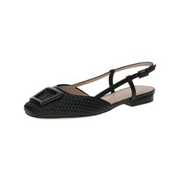 Peter Kaiser Damen Ballerina "Peter Kaiser Ballerinas Nappaleder", Gr. 36, schwarz, Nappaleder, Schuhe