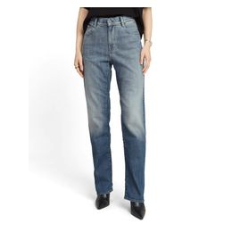 G-Star Raw Viktoria High Straight Jeans antique faded steel blue | Gr.: W27/L32