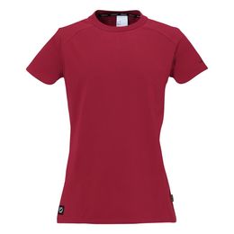 Uhlsport Herren T-Shirt "T-Shirt ID Women", rot, Gr. XS, Obermaterial: 97% Baumwolle CO(Bio). 3% Elasthan EL., Shirts