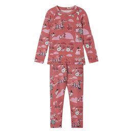 Reima Merinowolle Unterw&auml;sche " Moomin Trivsam " in Rose blush | Gr.: 80