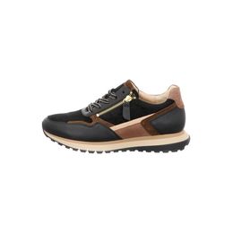 Gabor Comfort Sportliche Schn&uuml;rschuhe in Schwarz | Gr.: 39