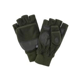Brandit Damen Baumwollhandschuhe "Brandit Unisex Trigger Gloves"olive, Gr. M, 100% Polyester, Handschuhe