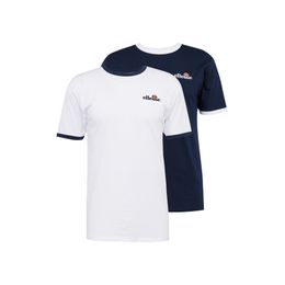 Ellesse Shirt 'Meduno' male size S Dark blue / Orange / Red / White