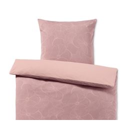 Tchibo - Winterjersey-Bettw&auml;sche - ros&eacute;