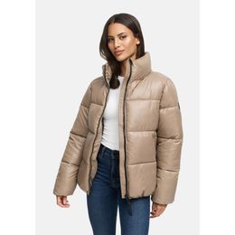 Marikoo Damen Winterjacke "Hazalee", beige, Gr. S, Obermaterial: 100% Polyester. Futter: 100% Polyester. Wattierung: 100% Polyester. &Auml;rmelfutter:
