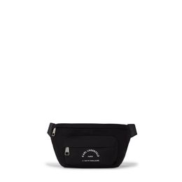 Karl Lagerfeld Fanny Pack 'RUE ST. GUILLAUME' male size XS/XXL Black / White