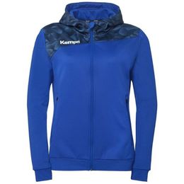 Kempa Trainingsjacke "Athletics 29 Kapuzenjacke Damen" in Blau | Gr.: S