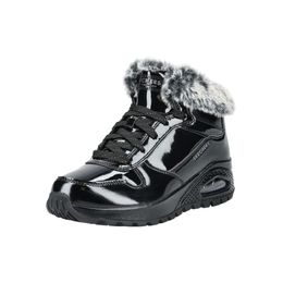 Skechers Stiefelette in Schwarz Lack | Gr.: 41
