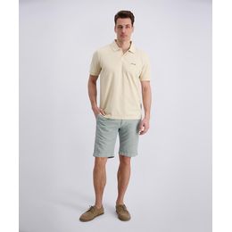 Pierre Cardin Herren Poloshirt, beige, Gr. XL, unifarben, Piqu&eacute;, Obermaterial: 100% Baumwolle, Shirts, normale Passform, mit kurzem Arm, mit offenem