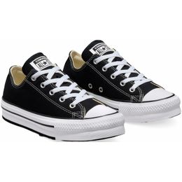 Converse M&auml;dchen Sneaker "CHUCK TAYLOR ALL STAR EVA LIFT CANV", Gr. 38,5, wei&szlig;, Textil, Schuhe