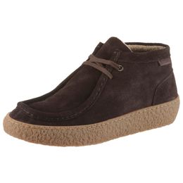 VERBENAS Herren Schn&uuml;rboots "Brandam", Gr. 43, braun, Veloursleder, Schuhe, Stiefelette, Casual-Boots, Plateauboots