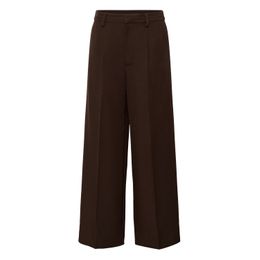 Kaffe Damen Marlene-Hose "Hose KAlima", braun, Gr. 38, Obermaterial: 95% Polyester Pol. recyc.. 5% Elasthan EL., Hosen