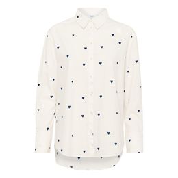Saint Tropez Bluse 'Dianne' Damen Gr&ouml;&szlig;e S blau / wei&szlig;